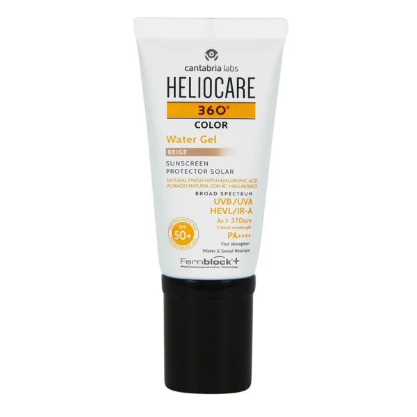 HELIOCARE 360 WATER GEL COLOR SPF50+ COLOR BEIGE 50ml - Dermocare